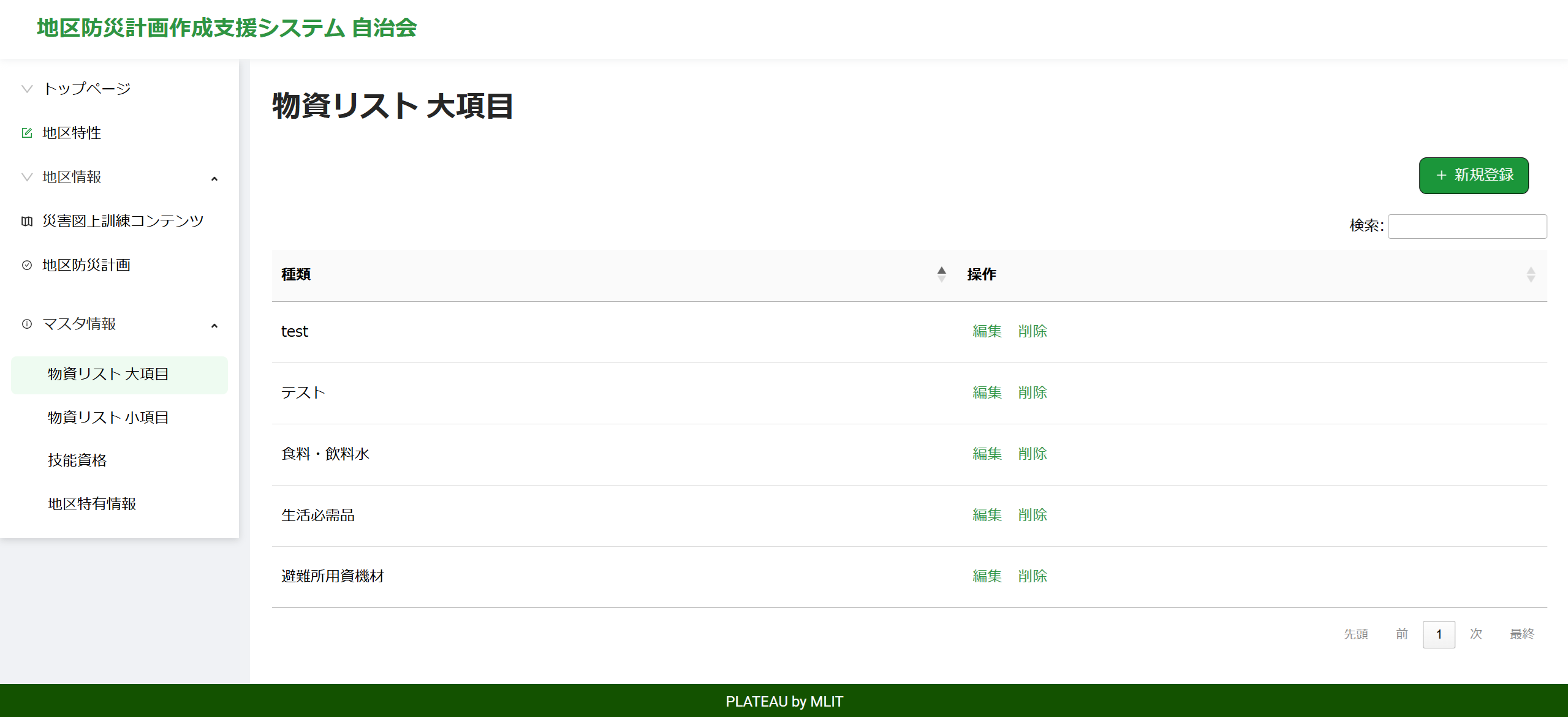 操作マニュアル(自治会向け)