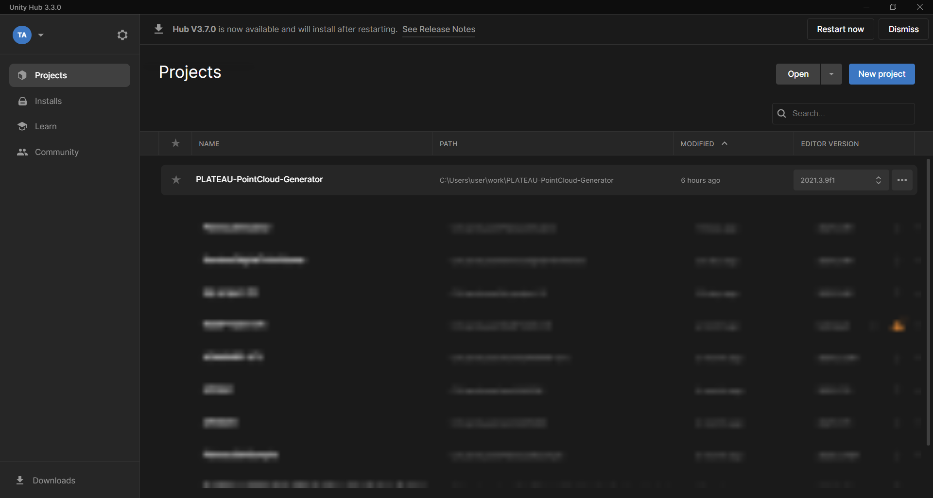 環境構築・インストール | PLATEAU PCL Generator